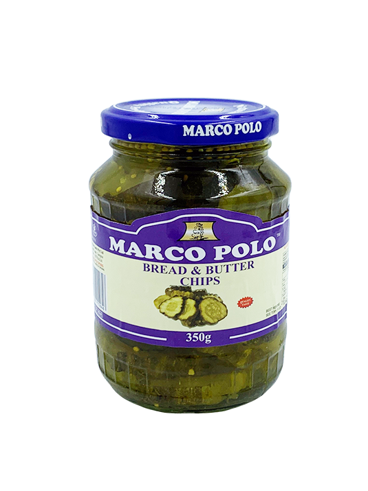 Marco Polo Bread & Butter Chips 350g | The Nature Spot