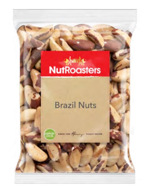 Nut Roaster Raw Brazil Nuts 300g | The Nature Spot