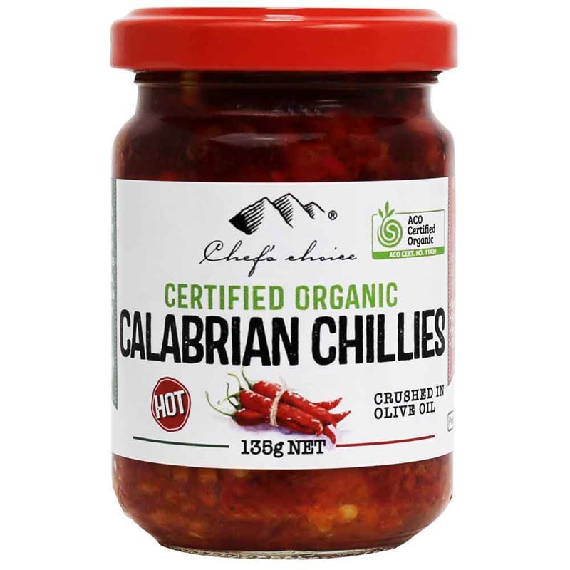 Chef's Choice Calabrian Chillies 135g | The Nature Spot