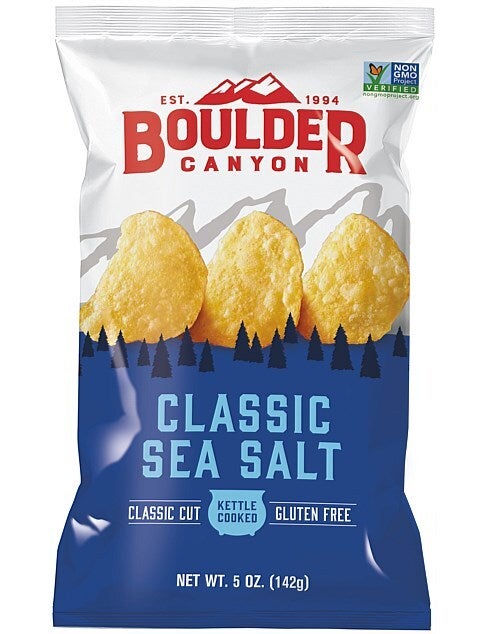 Boulder Canyon Classic Sea Salt 142g | The Nature Spot