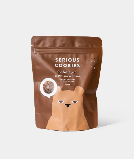 Serious Cookies Chewy Double Choc 170g | The Nature Spot