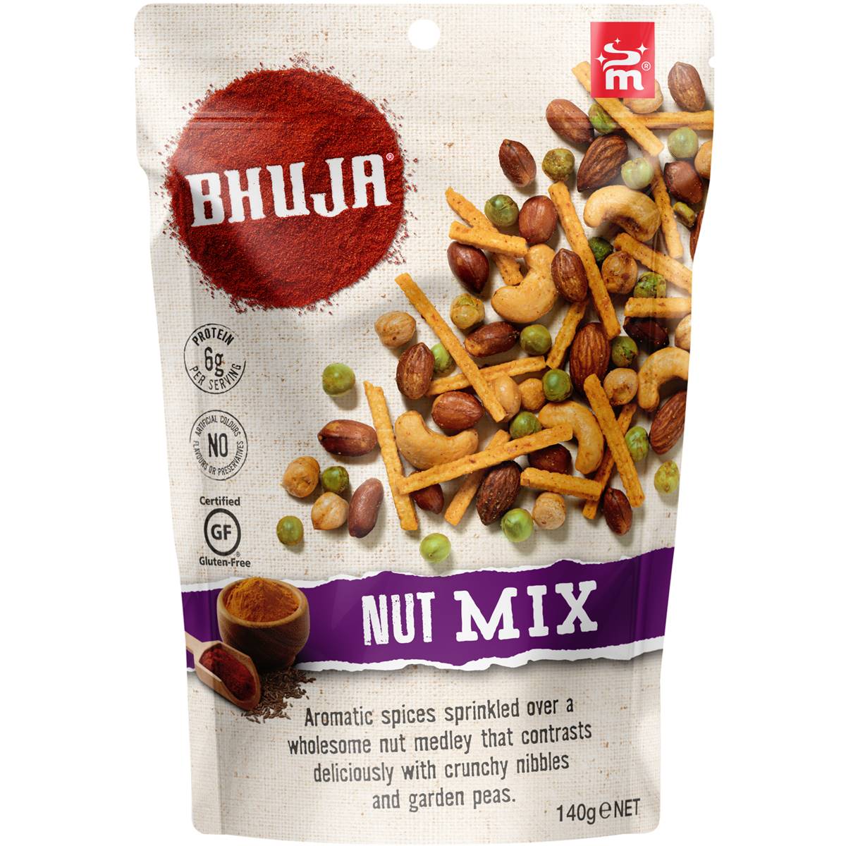 Bhuja Nut Mix 140g | The Nature Spot