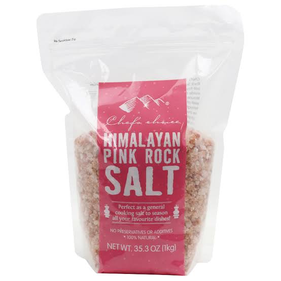 Himalayan Pink Rock Salt 1kg | The Nature Spot