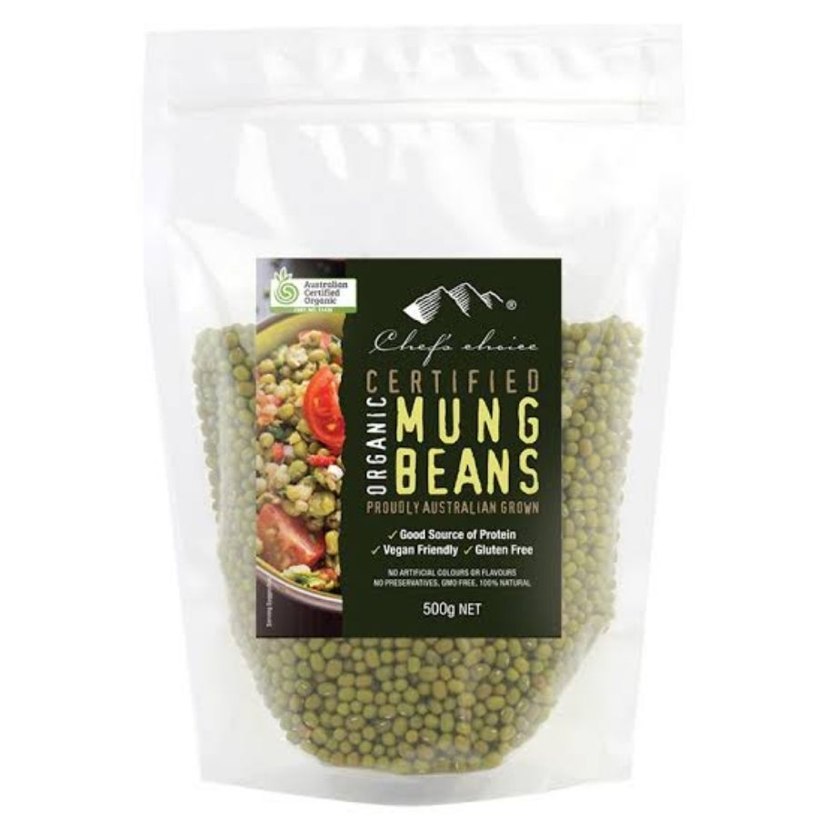 Chef’s Choice Organic Mung Beans 500g | The Nature Spot