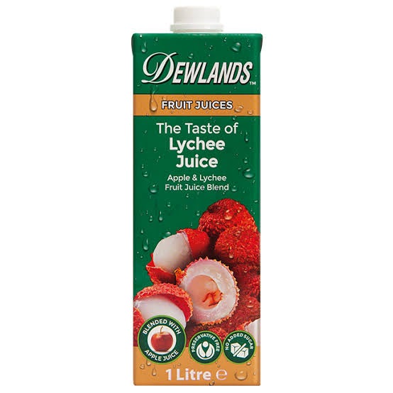 Dewlands Lychee Juice 1L | The Nature Spot